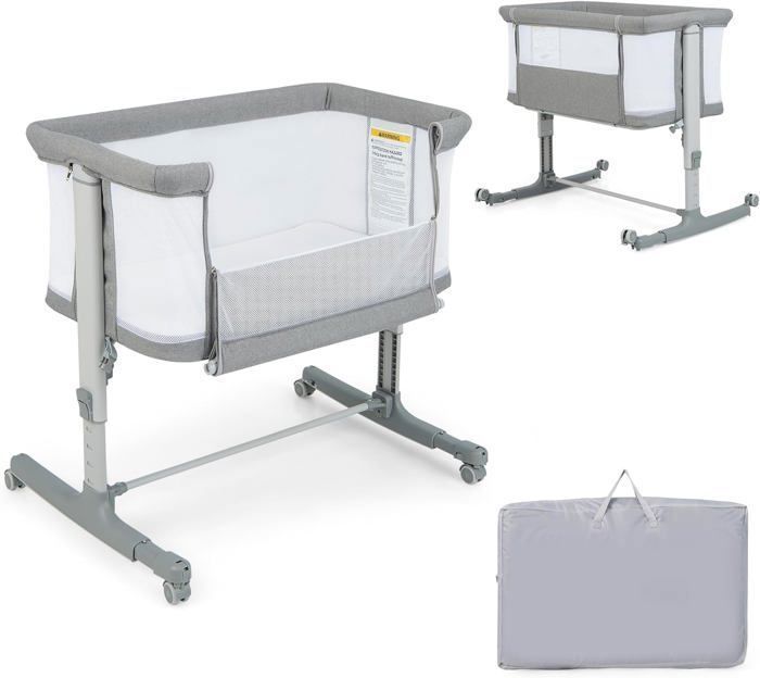 GOPLUS Lit Cododo Bébé 0-5Mois Portable 3 en 1 avec Mode Berceau ...