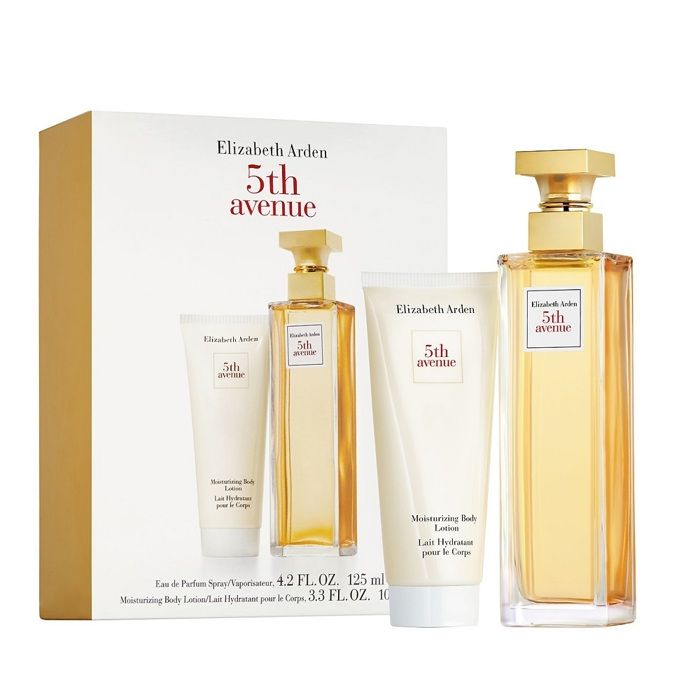 Parfum - ELIZABETH ARDEN - 5th Avenue - 125 ml - Lotion Corps - 100 ml ...