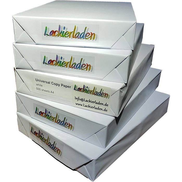A PLUS Lot de 5 rames de papier pour imprimante Format A4 5 rames de ...