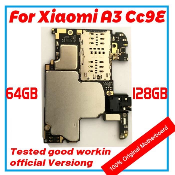 4 Go de RAM 64 Go de ROM-Carte mère originale débloquée pour Xiaomi Mi CC9E A3, 4 go-64 go-4 go ...