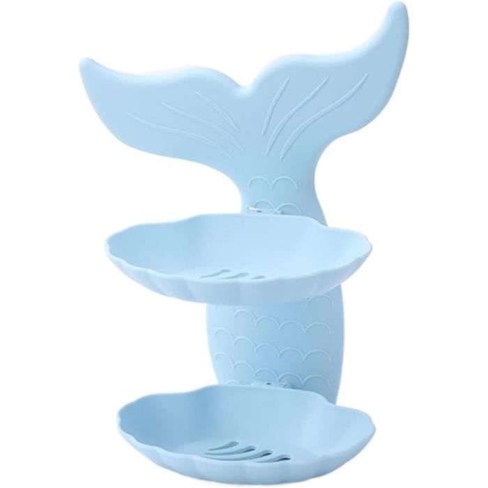 Porte-Savon Poisson Rouge Boîte À Savon Double Couche Sans Couture ...