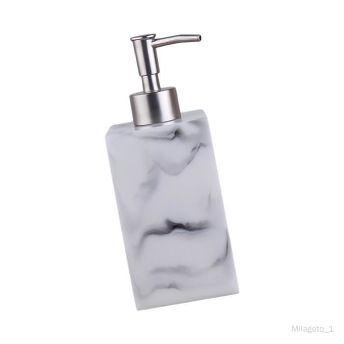 Distributeur de savon manuel Texture marbre, distributeur de lavage du ...