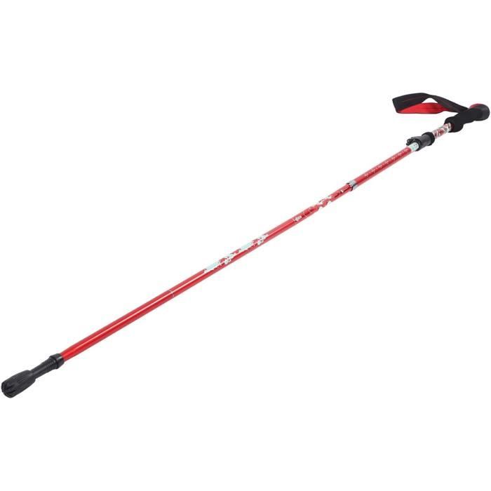 Bâton De Marche, Bâton De Randonnée Télescopique En Alliage D'Aluminium ...