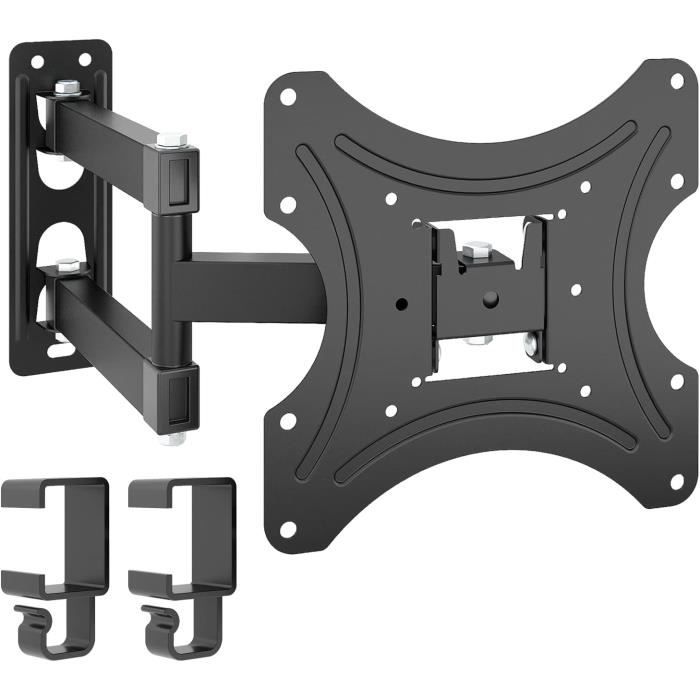 Support Mural Pivotant Et Inclinable Pour Téléviseur 26-50" Jusqu'À 22 ...