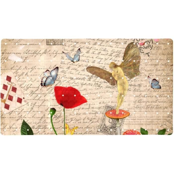 Tapis de Douche,Tapis de Baignoire antidérapant,Tapis de Bain pour ...