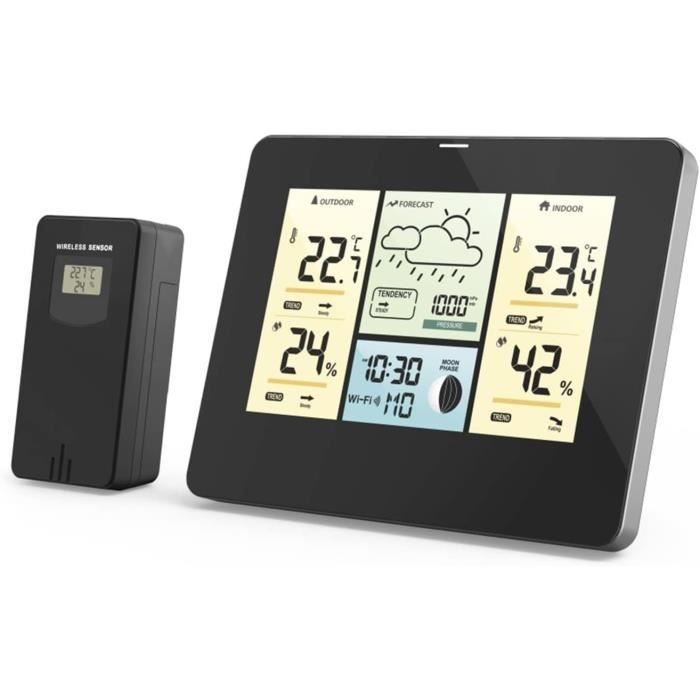 Station Météo Wi-Fi Avec Application (Station Météo Sans Fil Avec ...