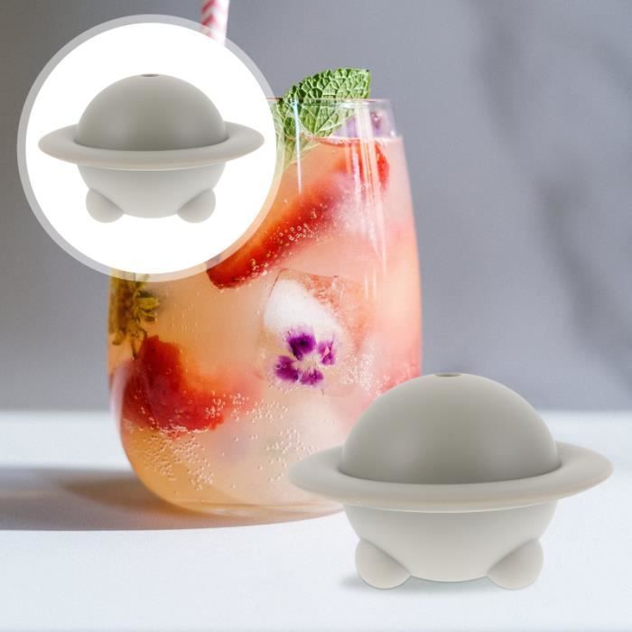 1pc Whisky Glace Cube Plateau Rond Bloc Glacée Moule Moulin à à bac a ...