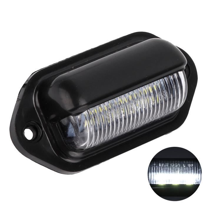 SUC-clairage de la plaque d'immatriculation clairage de Plaque D'immatriculation, 12 V 6 LED Tag ...