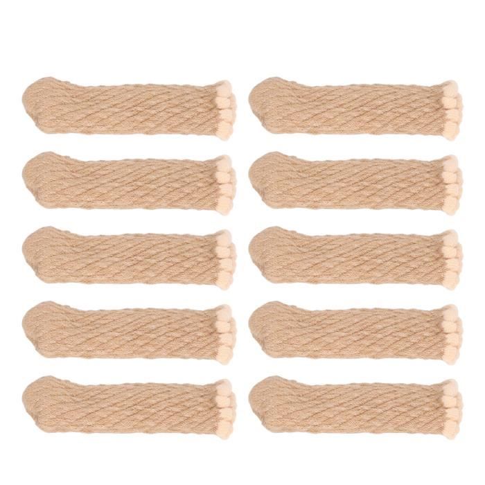 GOTOTOP couvre-jambes de chaise 20 pièces chaussettes de chaise ...