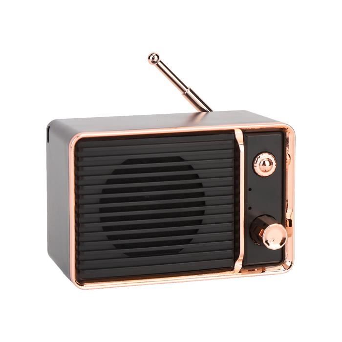 BEL DW01 Mini-Stéréo Bluetooth Vintage USB Batterie 900Mah Intégrée ...