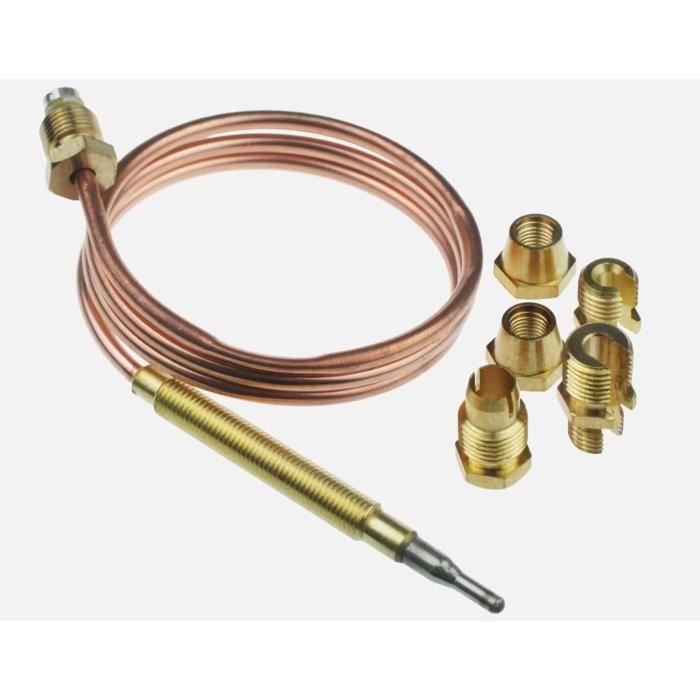 Thermocouple Universel 60 cm pour Appareil de Cuisson avec kit embouts ...