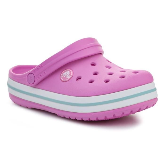 Chaussures CROCS Crocband Clog Rose - Mixte/Enfant Rose - Cdiscount ...