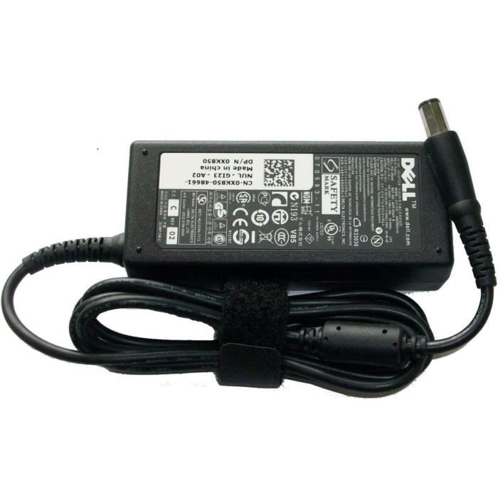 Original Dell 65W Alimentation Chargeur Adaptateur Secteur AC Adapter ...