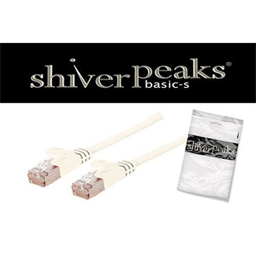 CÂBLE PATCH F-UTP CAT. 7 SLIM BLANC 3 M SHIVERPEAKS BS75513-SLW ...