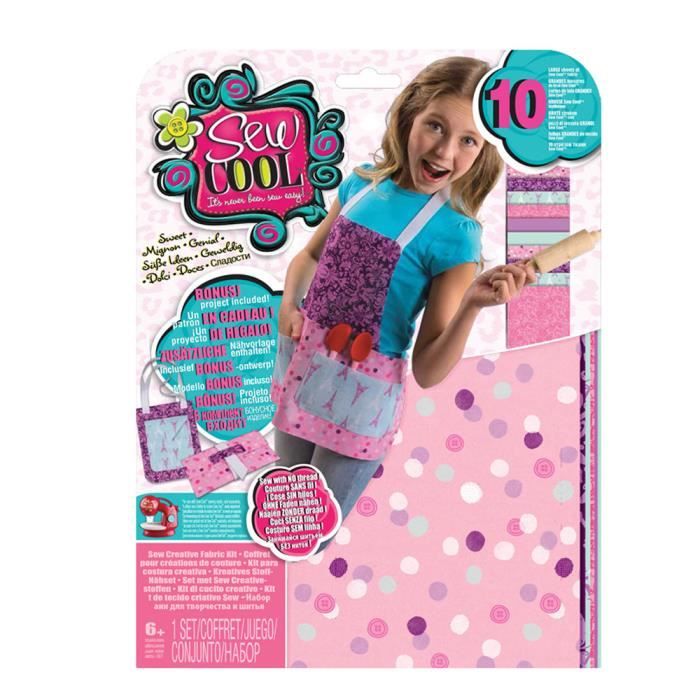 Kit créatif Sew Cool : Couture feutrine : Tablier - Cdiscount Beaux ...