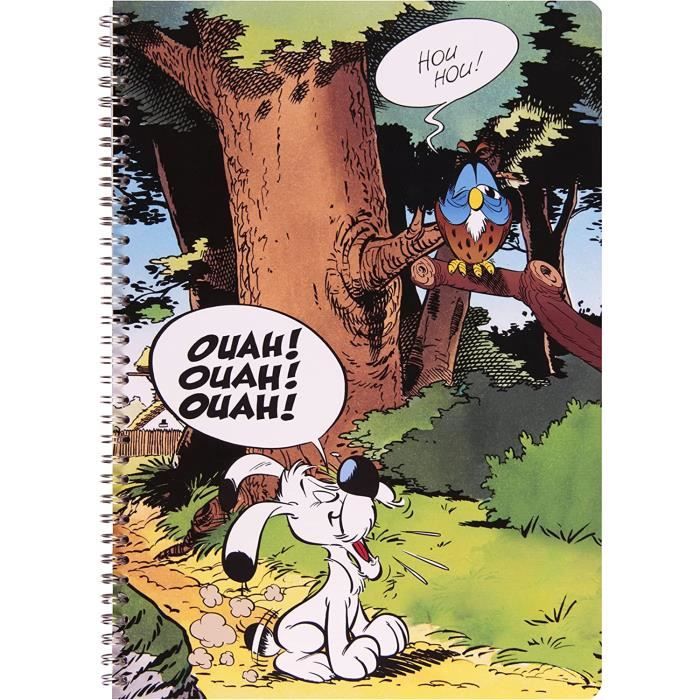 Clairefontaine 813042C - Un Cahier à Spirale "Astérix - Idéfix" - A5 14,8x21 cm - 100 pages ...
