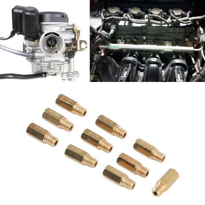 SURENHAP Jet principal de carburateur Kit de Jet Principal de Buse de Carburateur Pièces de ...