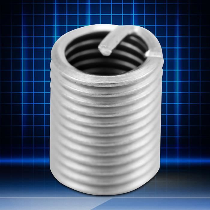 TMISHION insert hélicoïdal 50 pièces en acier inoxydable SS304 fil ...
