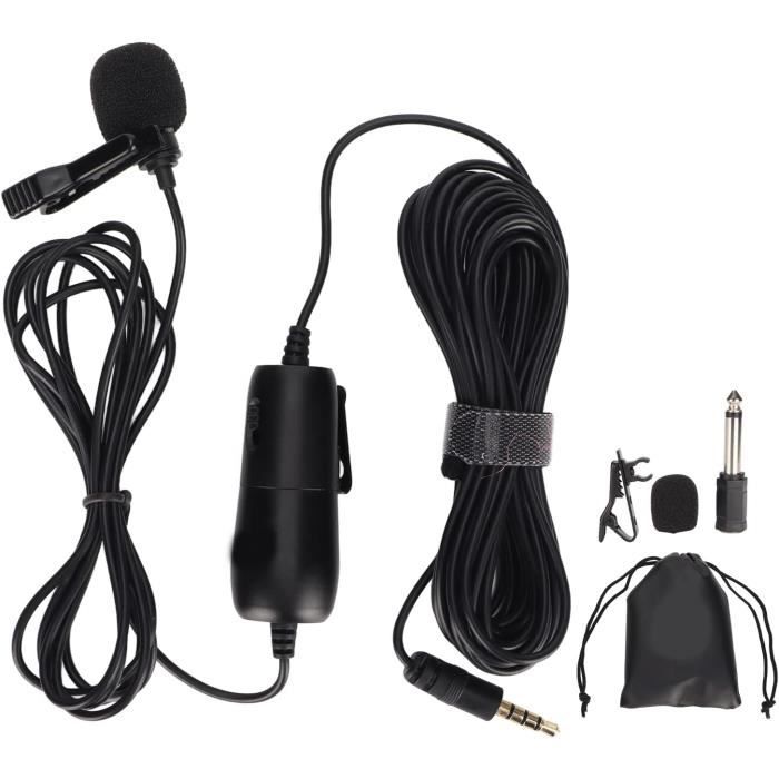 Micro-Cravate Professionnel, Micro-Cravate À Suppression De Bruit De 3 ...