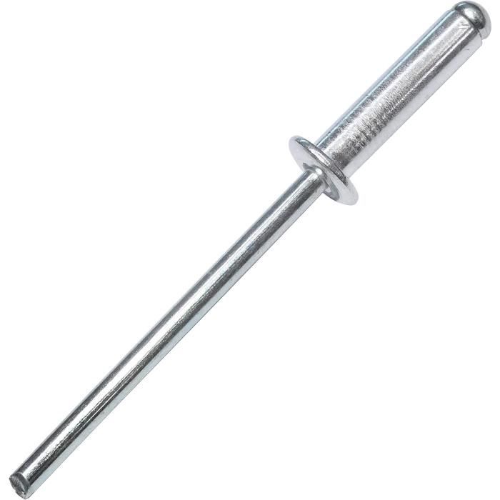C48106 - Lot De 100 Rivets Aveugles Standard Ø4X16Mm Aluminium-Acier ...