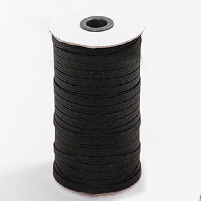 ED13662-Corde élastique tressée de 3 mm Corde de bande de chaîne ...