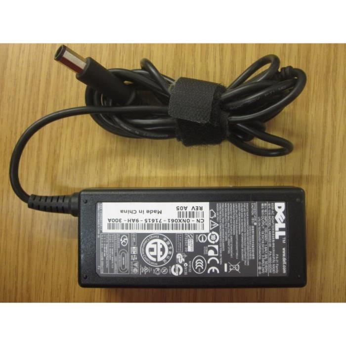 Original Dell 65W Alimentation Chargeur Adaptateur Secteur AC Adapter ...