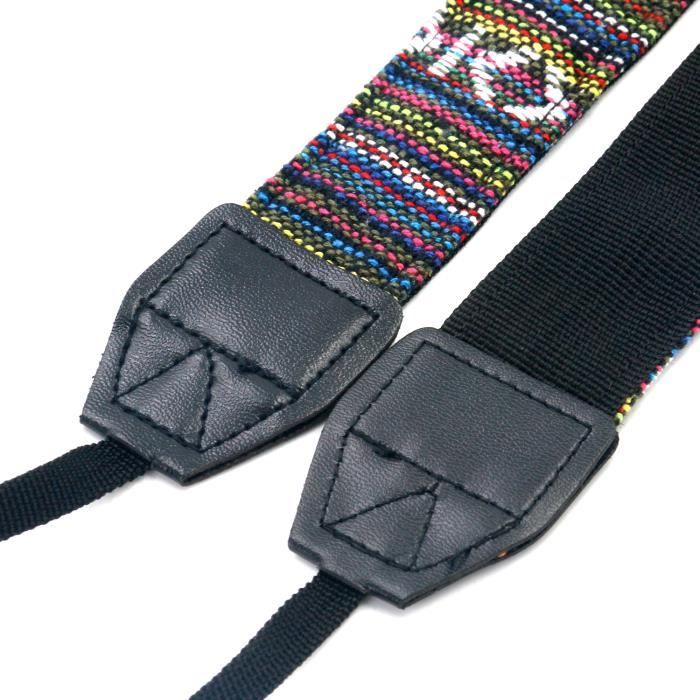 TRIXES Sangle Appareil Photo DSLR Professionnel Cou Épaule Style Motif ...