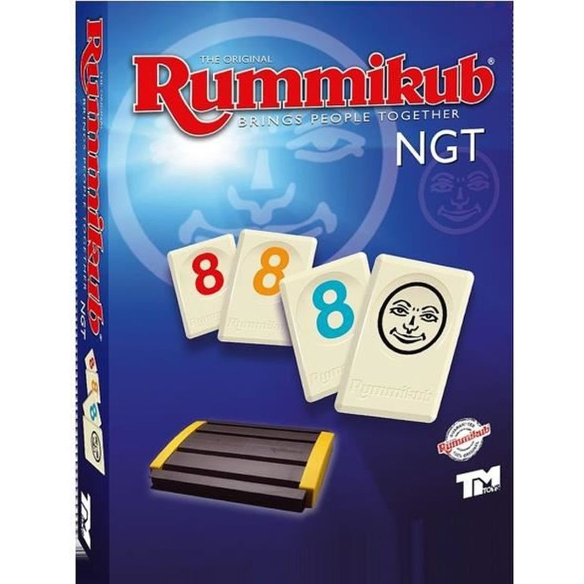 Jeu de société Rummikub NGT avec une boîte pratique pour ranger les ...
