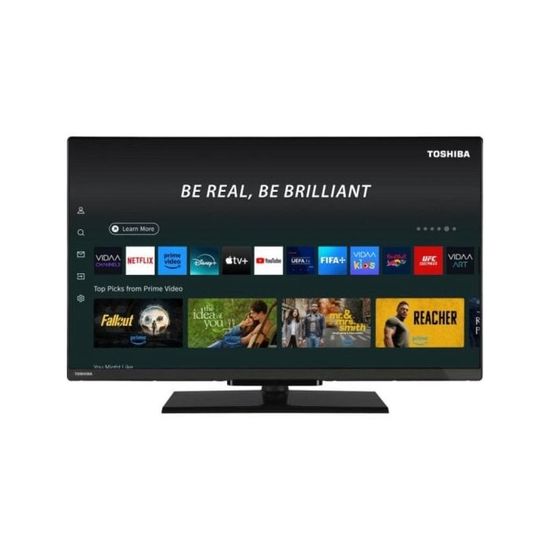 Toshiba 32WV3563DG 32" LED HD Ready Smart TV VIDAA Alexa Dolby Audio - Cdiscount TV Son Photo