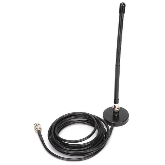 Akozon Base magnétique à fouet souple 27 MHz Antenne radio mobile de ...