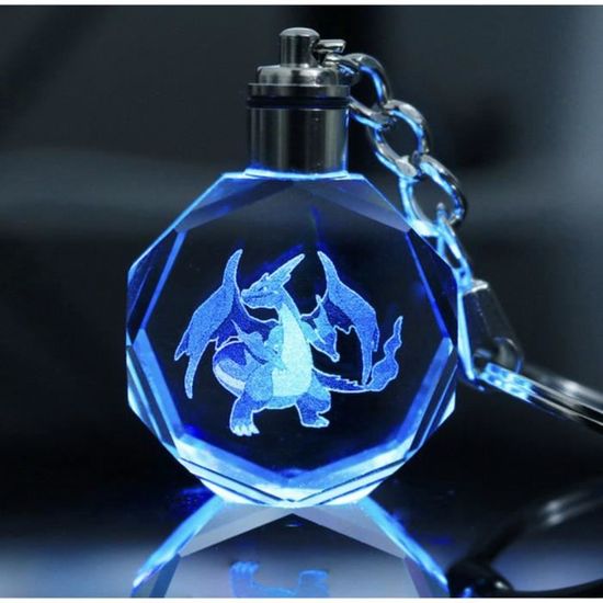 Porte clé charizard Pokémon led - Cdiscount Jeux - Jouets