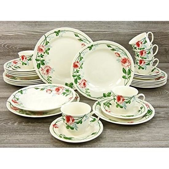 Creatable , , série Humble Rose, Ensemble 30 pcs, Pierre, Multicolore, 40 x 32 x 40 cm - 17879 ...