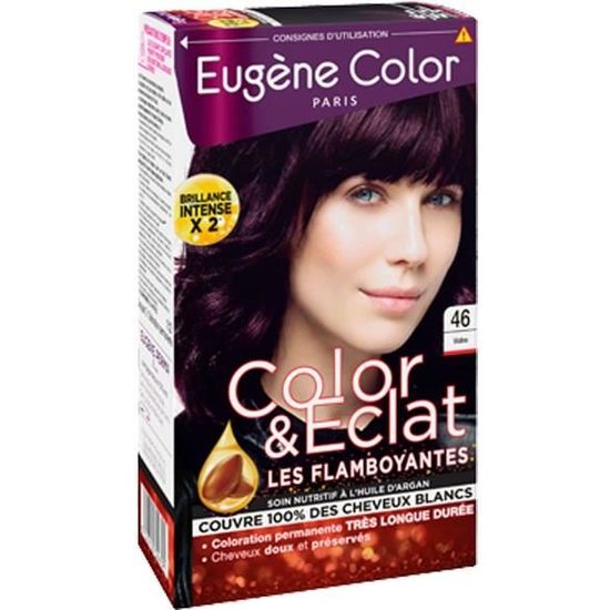 EUGENE COLOR Coloration - N°46 Violine - Cdiscount Au quotidien