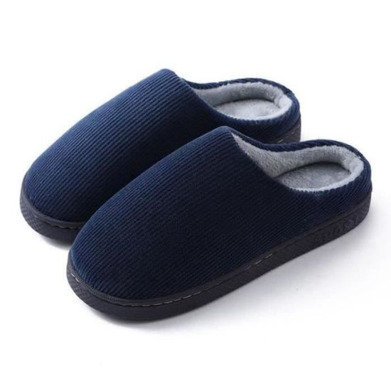 CHAUSSON - PANTOUFLE - BABOUCHE Pantoufle Hiver Unisexe Accueil Design ...