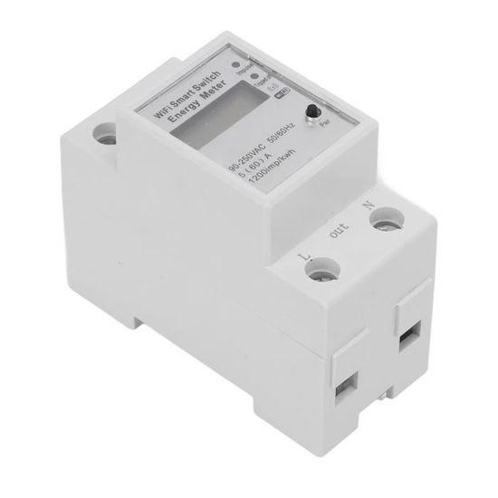 Tuya Compteur d'énergie compteur d'énergie intelligent monophasé ...