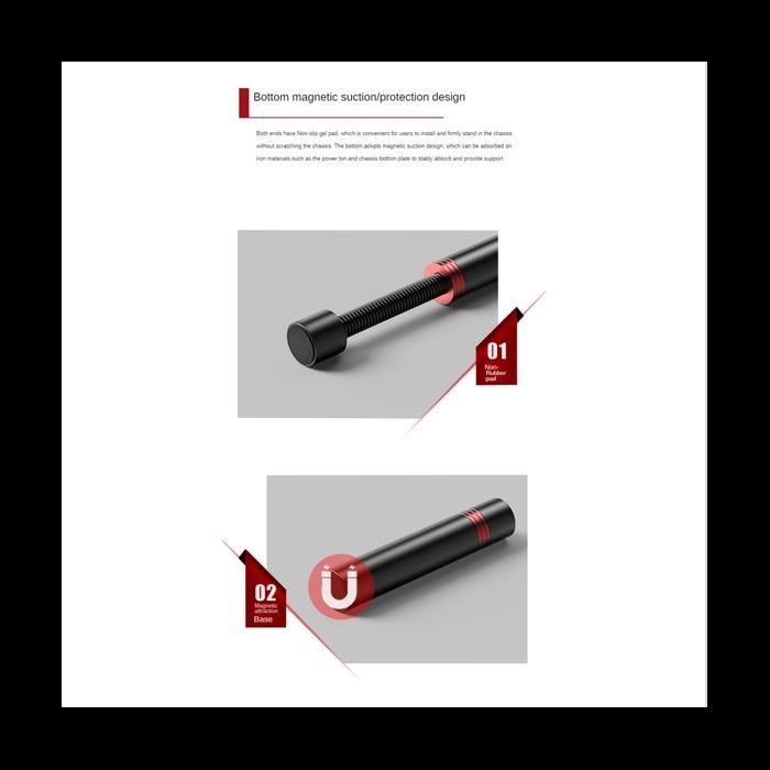 Vis Rotative TéLescopique RéGlable Support D'Affaissement de Carte ...