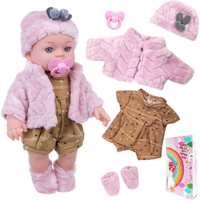 Bébé Reborn Poupée Reborn Bebe Reborn Silicone Poupon Reborn 30Cm Avec ...
