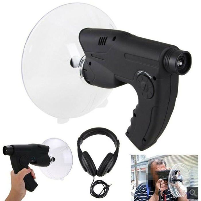 Microphone directionnel parabolique - MICH - Monoculaire 8X - Audition ...