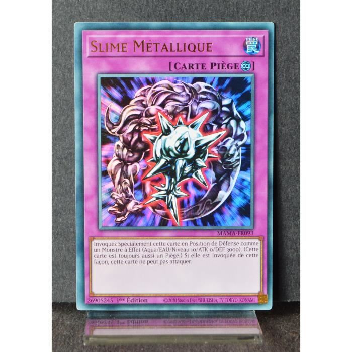Carte YU-GI-OH MAMA-FR093 Slime Métallique NEUF FR - Cdiscount Jeux ...
