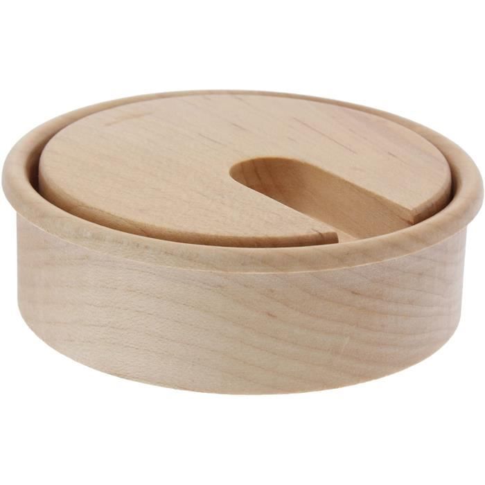 Cache-câble en bois d'érable laqué ø 80 mm - Cdiscount Bricolage