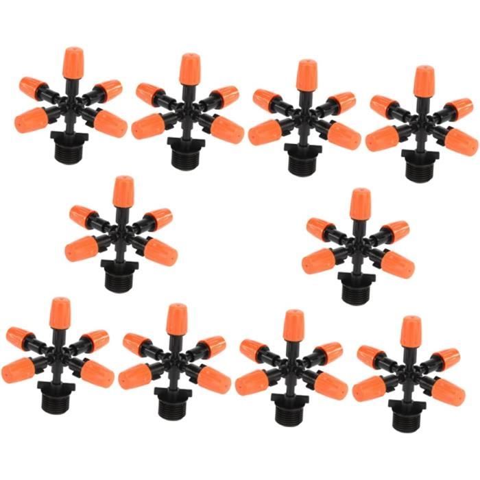 10 Pièces Pulvérisateur Buse Pulvérisateur De Pelouse Arrosage Tête De Pulvérisation Arrosage ...