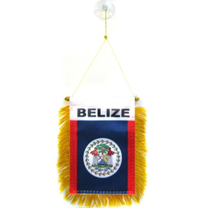 Fanion Belize 15x10cm - bélizien Spécial voiture - Cdiscount Maison