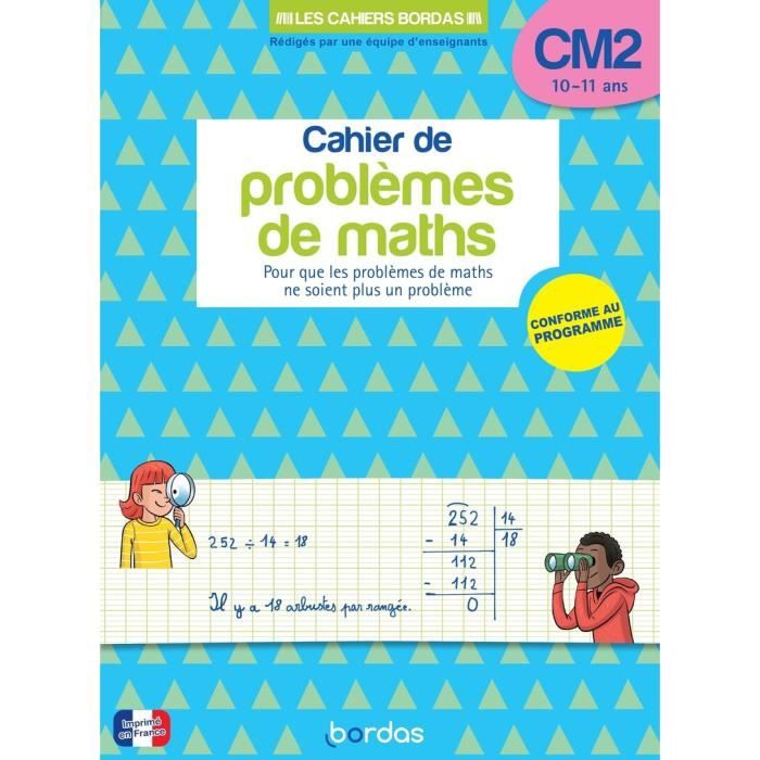 Cahier de problèmes de maths CM2 - Bordas - Le Madec Herve/Charles ...