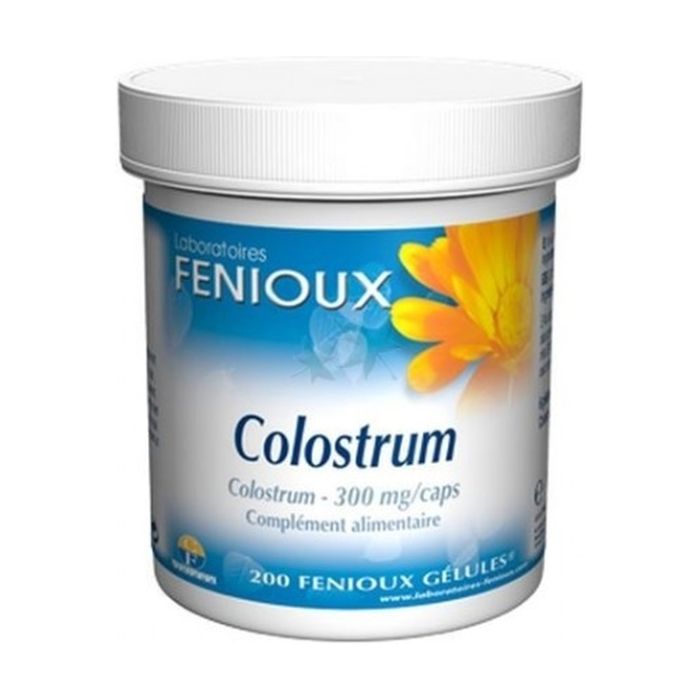 Fenioux - Colostrum - 200 Gélules - Cdiscount Santé - Mieux vivre