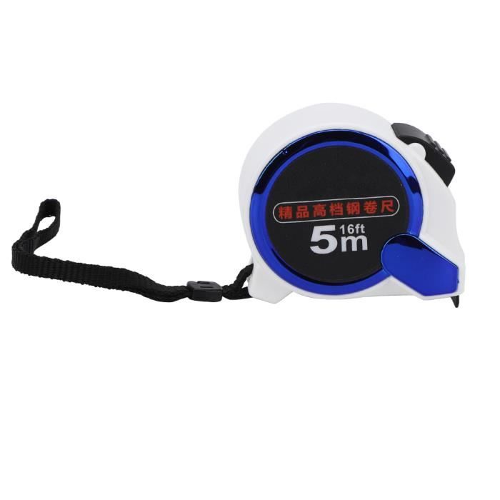 Ruban à mesurer télescopique en acier EJ.LIFE - 5m x 19mm - Haute ...