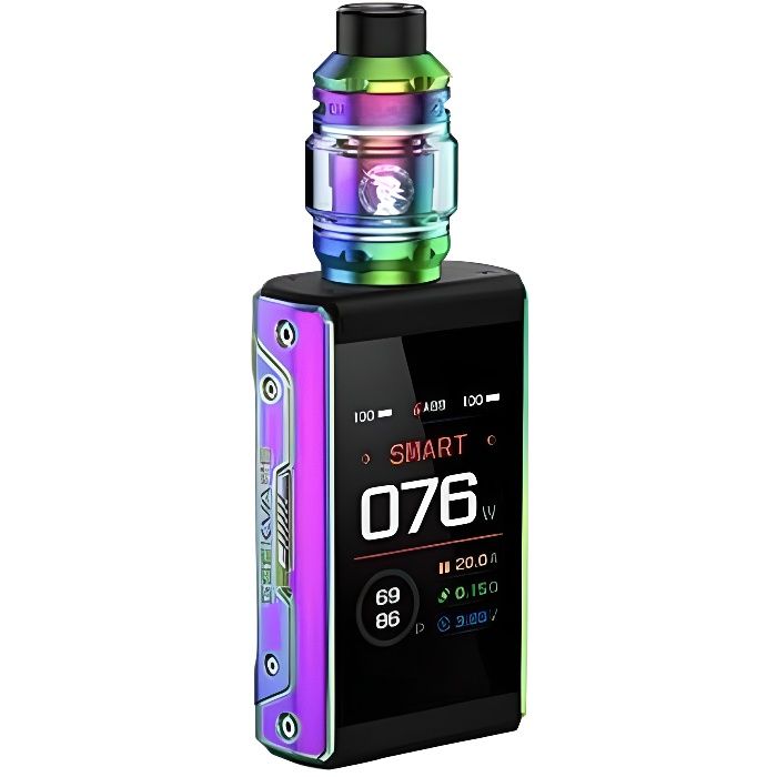Cigarette électronique - Kit Aegis Touch T200 - Geekvape - Rainbow ...