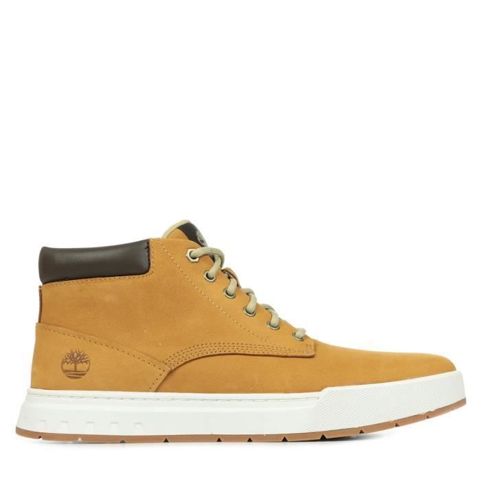 Baskets Timberland Maple Grove Lthr Chk Wheat nubuck - Cdiscount Chaussures
