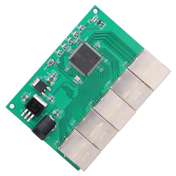 Qiilu Bloc De Module De Commutation Module De Commutation à 5 Ports