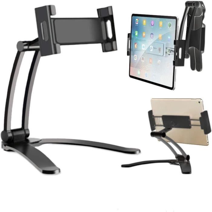 Support Universel Tablette Mur, Porte Tablette Cuisine Reglable ...