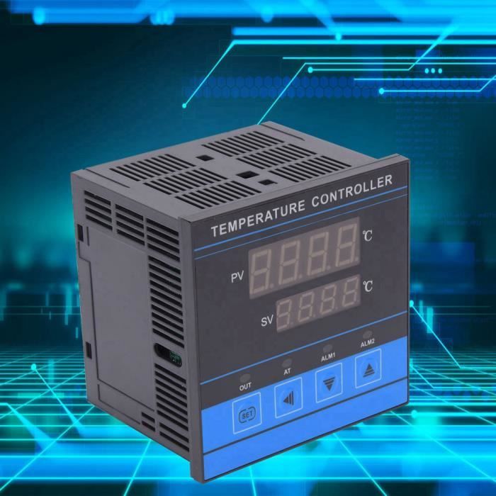 Tbest Temperature Controller, PID Temperature Controller RELAY+SSR Output Temperature Controller ...